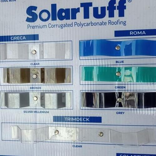 Jual Material Atap Polycarbonate Solartuff Roma Bulat 6Mm Gelombang ...