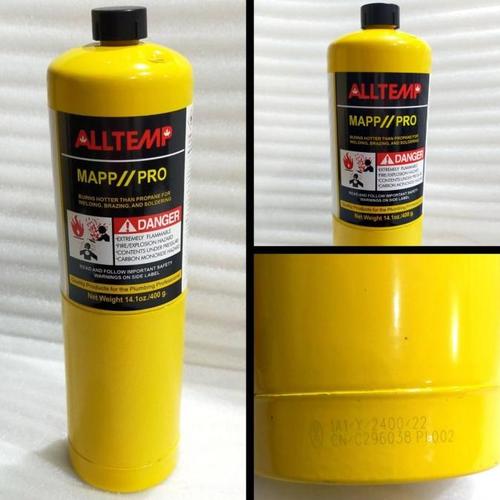 Jual Best Mapp Gas 3600 Fahrenheit Map Gas 3600F Brazing Mapp Gas Fuel ...