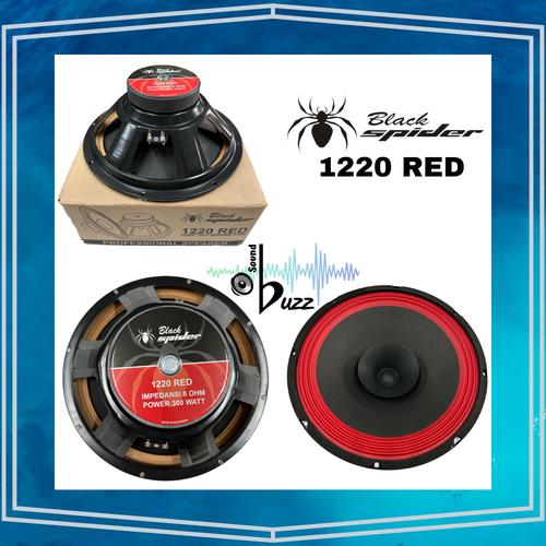 Jual Speaker Black Spider 1220 RED Blackspider 12 inch Full Range ...