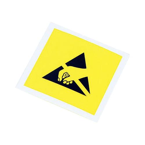 Jual ESD Warning Label 25 x 25 mm (100 sheets) - Kota Batam - Cleanroom ...