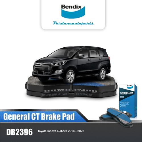 Jual BENDIX Kampas Rem Toyota Innova Reborn Asli BENDIX DB2396 BS5215 ...