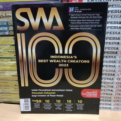 Jual MAJALAH SWA EDISI 11 / 2023 INDONESIA'S BEST WEALTH CREATORS 2023 - Jakarta Pusat - TOKO ...