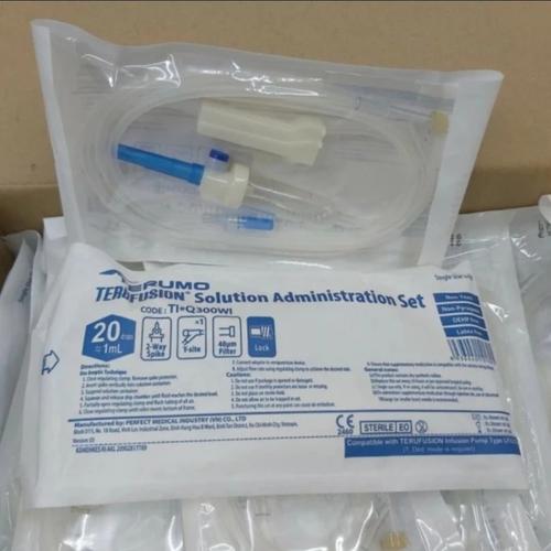 Jual infuset terumo dewasa infusion set TIQ 300WI / selang infus terumo ...