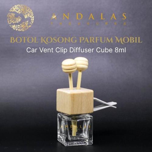 Jual Botol Kosong Parfum Mobil 8ml Car Reed Diffuser Cube Kayu Vent ...