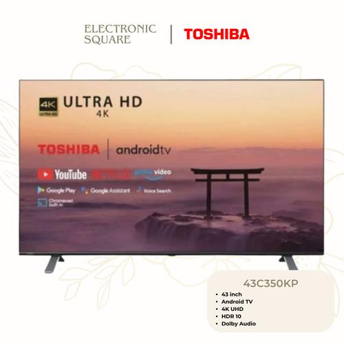 Jual LED TV TOSHIBA 43 Inch 43C350KP 4K UHD Android TV - Kota Sukabumi ...