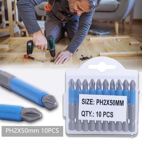 Jual 10Pcs Mata Obeng Set Anti-Slip Mata Obeng Magnetic Mata Obeng ...