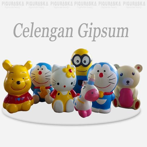 Jual Pilihan Celengan Gipsum Karakter Viral / Celengan Anak Anak / Mon ...