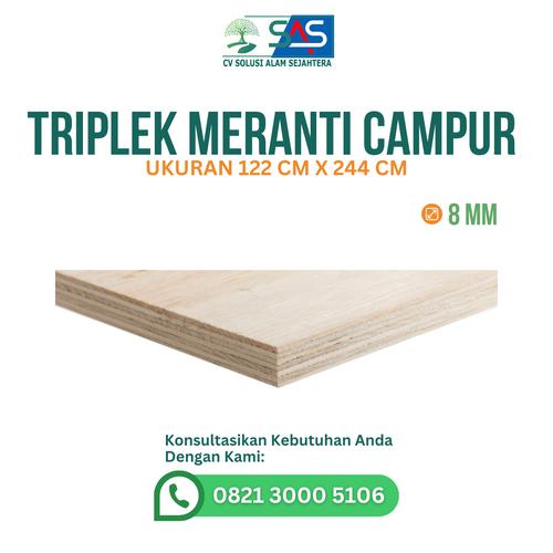 Jual Triplek MC Ukuran Standar 244x122, Tebal 8/9/12/15/18mm - 8mm ...