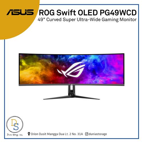 Promo ASUS ROG Swift OLED PG49WCD Curved Super Ultra-Wide Gaming ...