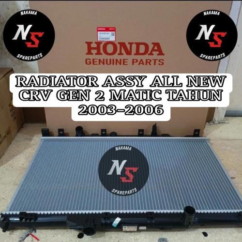 Jual Radiator assy all new CRV CR-V Gen 2 Matic Tahun 2003 - 2006 denso ...