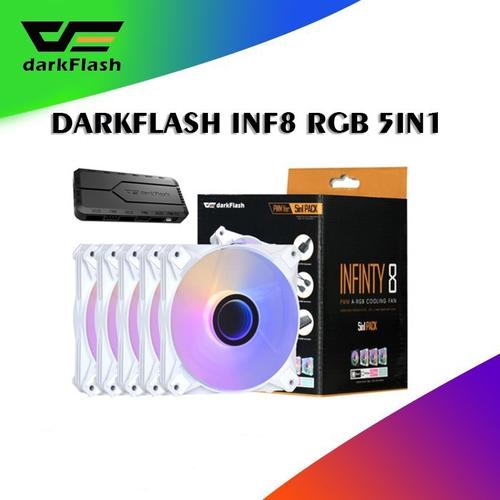Jual AIGO DARKFLASH INFINITY 8 ARGB 5IN1 - 12CM BLACK/WHITE - Kota Bandung - DYNAMIC COMPUTER ...