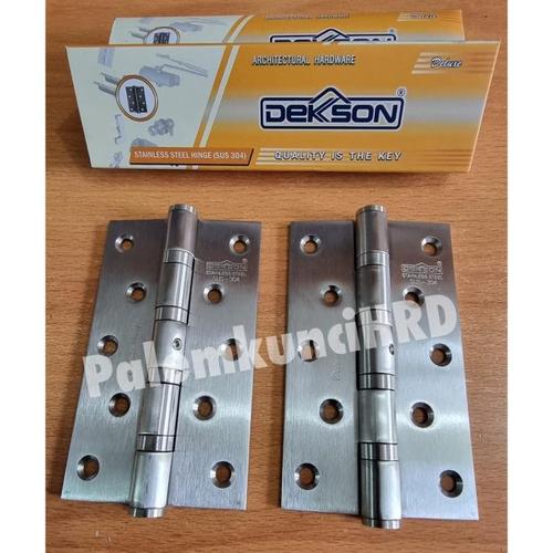 Jual ENGSEL PINTU DEKSON NRP 5 INCH 5X3X3MM 4BB SSS HINGE DEKKSON NRP ...