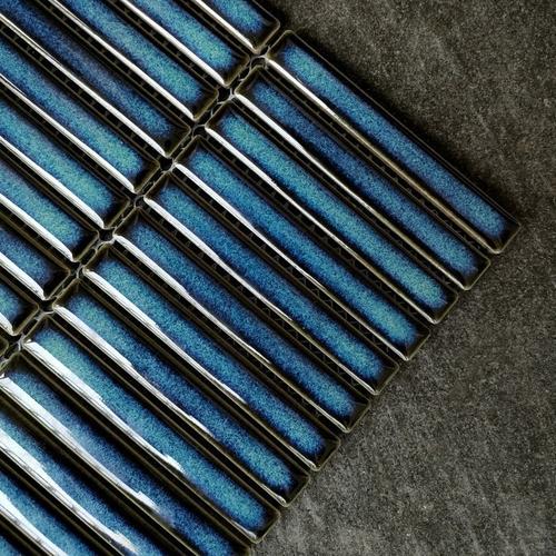 Jual Mosaic Kit Kat Denim Blue Merk Singress Type Backsplash Tile Dapur ...