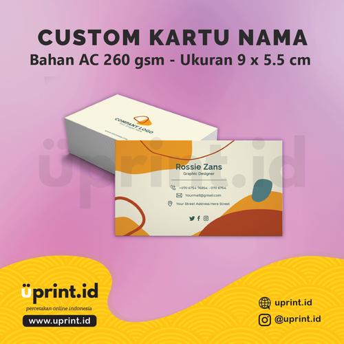 Jual Cetak Kartu Nama Custom / Print Name Card / Print Business Card ...