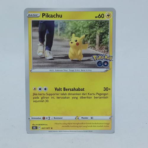 Jual Kartu Pokemon Trading Card Game Pikachu - Jakarta Selatan - Malvyn ...