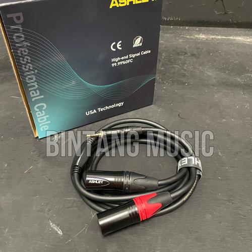 Jual kabel ashley usa303 original 2 meter kabel ashley mixer usa 303 ...