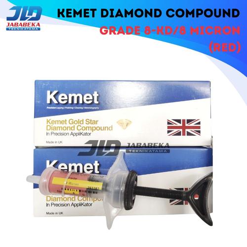 Jual KEMET Grade 8-KD / 8 Micron Diamond Compound 5 Gram Kemet Made in ...