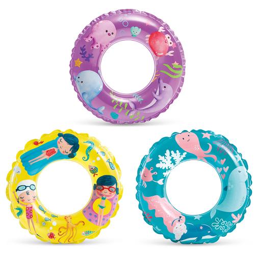 Jual Ban Renang Anak / Ocean Reef Transparent Rings - INTEX #59242 ...