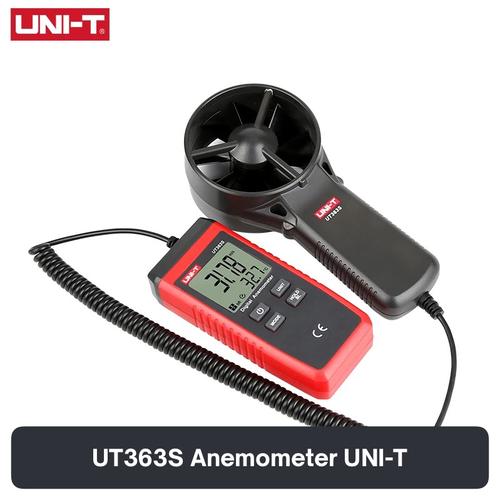 Jual UT363S Anemometer UNI-T Wind Speed Tester Flow Meter UT-363S Unit ...