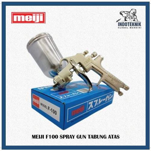 Jual MEIJI F100 Spray Gun Tabung Atas - Alat Cat Semprot Tabung Atas F100G/ F-100G/F 100 G Spray ...