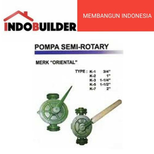Jual ORIENTAL POMPA SEMI ROTARY HAND PUMP K3 UKURAN 1 1/4 INCH - Kab ...