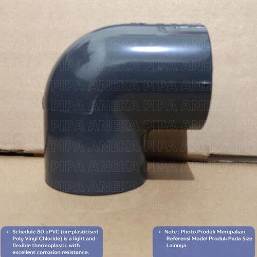 Jual ELBOW 90 UPVC SCH80 SOCKET ASTM / DURAFLOW ( TAIWAN ) / 4 INCH ...