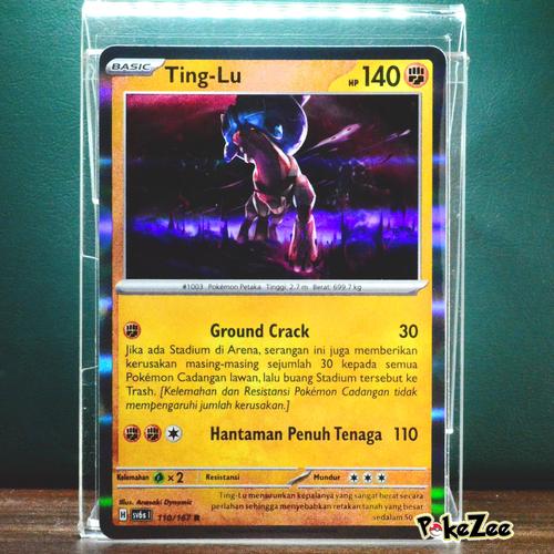 Jual Ting Lu sv6s 110/167 R Kartu Pokemon TCG Indonesia seri Topeng ...