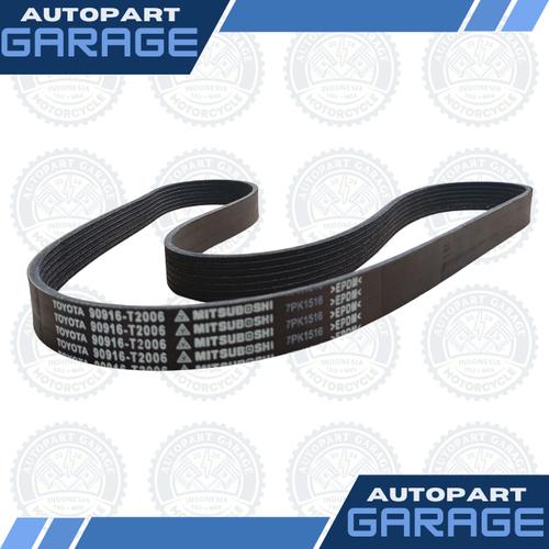 Jual FAN BELT TOYOTA INNOVA DIESEL / HILUX VIGO 7PK 1516 (90916-T2006) V BELT OEM THAILAND ...