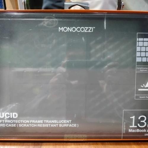Promo CASE FOR MACBOOK AIR 13.6 M3 2024 MONOCOZZI LUCID BUMPER SOFT PROTECTION 13 A3113 COVER ...