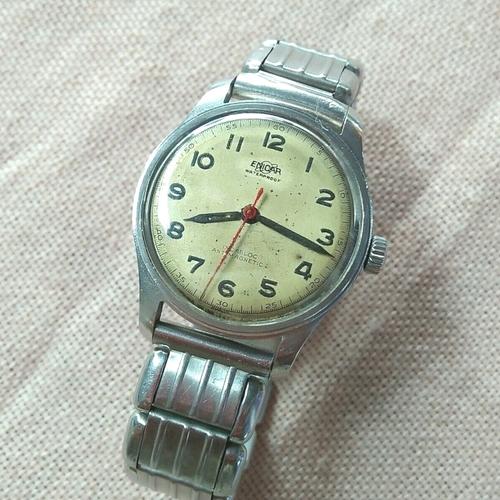 Jual Enicar Jam tangan antik military wattc vintage enicar swiss made ...