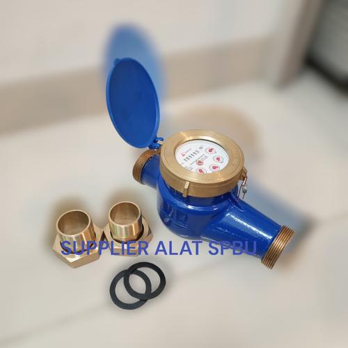 Jual Jual water meter merk Amico size 1 1/2 inch type LXSG-40E koneksi ...