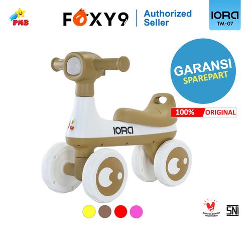 Jual Balance Bike Mainan Anak Dorong Karakter Roda Empat Sepeda Anak ...