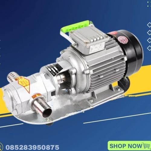 Jual Gear pump WCB 100 Stainless 304 pompa minyak solar oli 1,5hp 220v ...