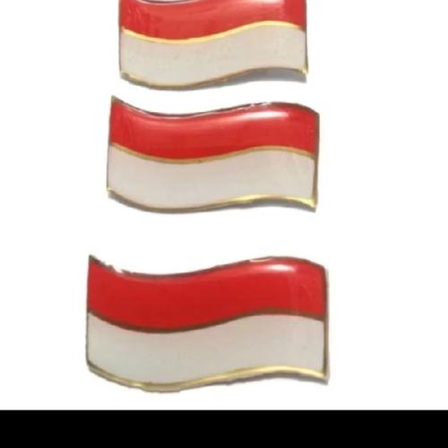 Jual PIN MERAH PUTIH TIMBUL GELOMBANG(FIBER) - Kota Surabaya - MANDIRI ...