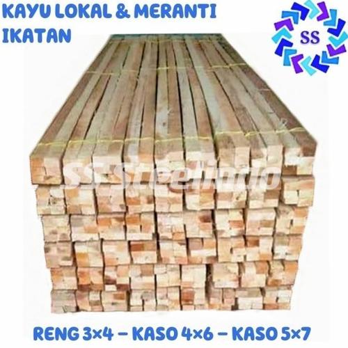 Jual KAYU RENG 3X4 KASO 4X6 PER IKAT / IKATAN TERBARU!!! - RENG 3X4 ISI ...