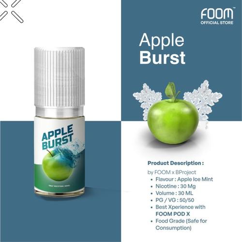 Jual Liquid Foom Apple Burst Salt Nic 30ML by Foom Lab x B-Project ...