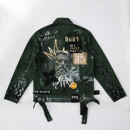 Promo PAPAGO - JAKET JEANS - JAKET DENIM PRIA - THE REYS - XL Cicil 0% ...