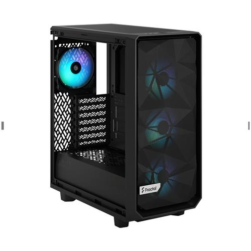 Promo Fractal Design Meshify 2 Compact RGB + 4 Fan RGB Black - FD-C ...