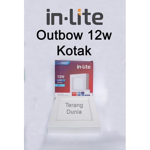 Jual Downlight Inlite 12w Kotak Outbow Downlight Inlite Kotak Tempel ...