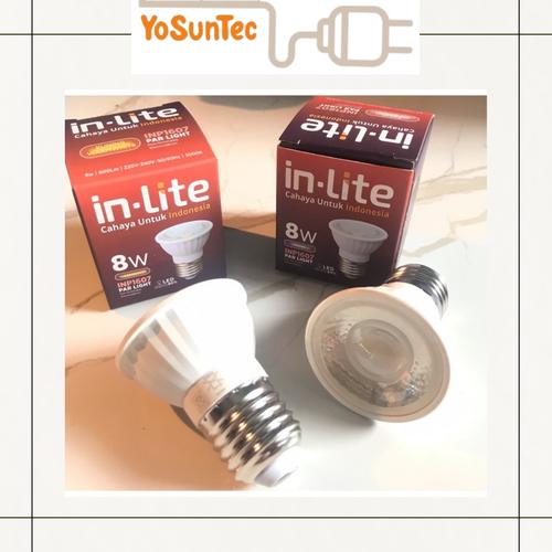 Jual Lampu Led Sorot Spotlight PAR COB Inlite INP1607 5W 8Watt E27 ...