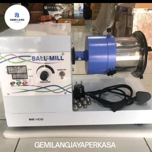 Jual Laboratory Ball Mill Digital 2kg lab heavy duty with SS balls ...