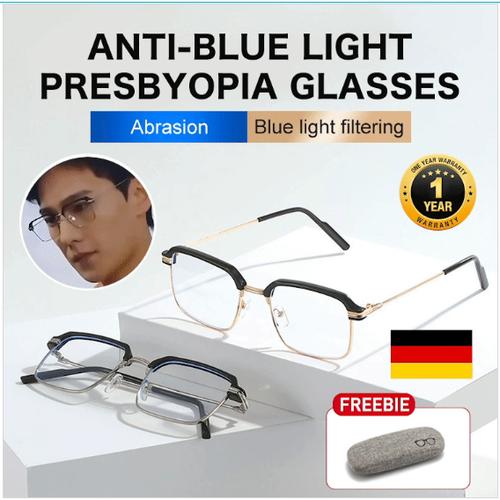 Jual 【Free glasses case】HW kacamata baca plus pria photochromic ...