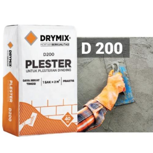 Jual DRYMIX | D200 | PLESTER | UNTUK PLESTERAN DINDING | 50 KG / ZAK ...