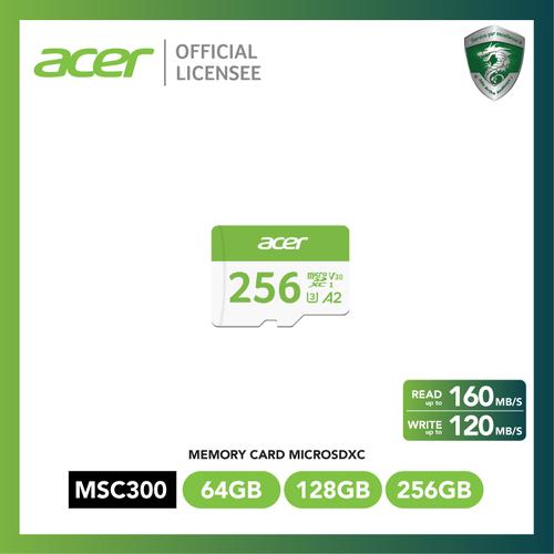 Promo ACER MSC300 MicroSD Card UHS-I / V30 / U3 / A2 - 256GB - Jakarta ...