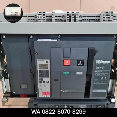 Jual ACB SCHNEIDER NW16H2 4P 1600A 100KA TIPE DRAWOUT KOMPLIT MOTORIZED UVT AUX ORIGINAL ...