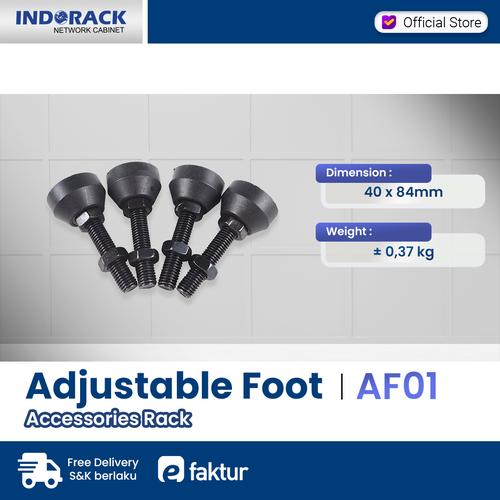 Jual Indorack Adjustable Foot Set Of 4 Accessories Kaki Rack Server ...