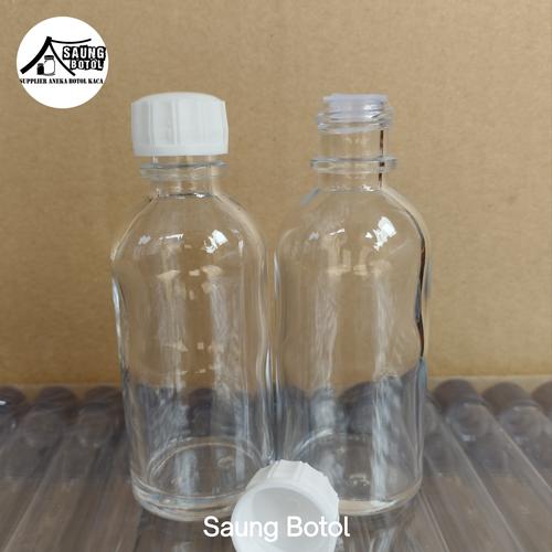 Jual Botol Kaca 50 ml Clear Tutup Ulir / Bening Screw cap - Kab. Bogor ...