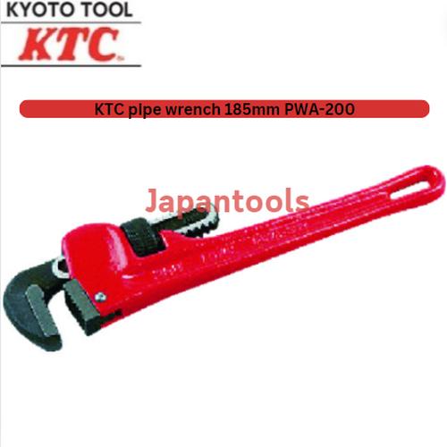 Jual KTC pipe wrench 185mm PWA-200 - Kab. Bekasi - Japan Tools | Tokopedia