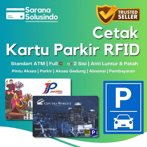 Jual CETAK KARTU PARKIR RFID / CETAK KARTU RFID / CETAK KARTU ACCESS ...