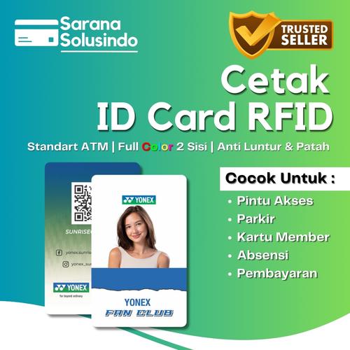 Jual CETAK ID CARD PVC / CETAK KARTU RFID / CETAK KARTU ACCESS / SMART ...